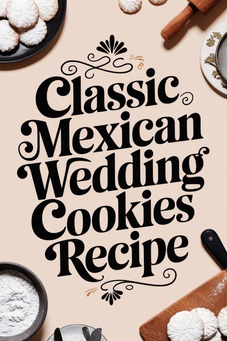 La ÚNICA receta clásica de galletas de boda mexicanas que necesitas ...